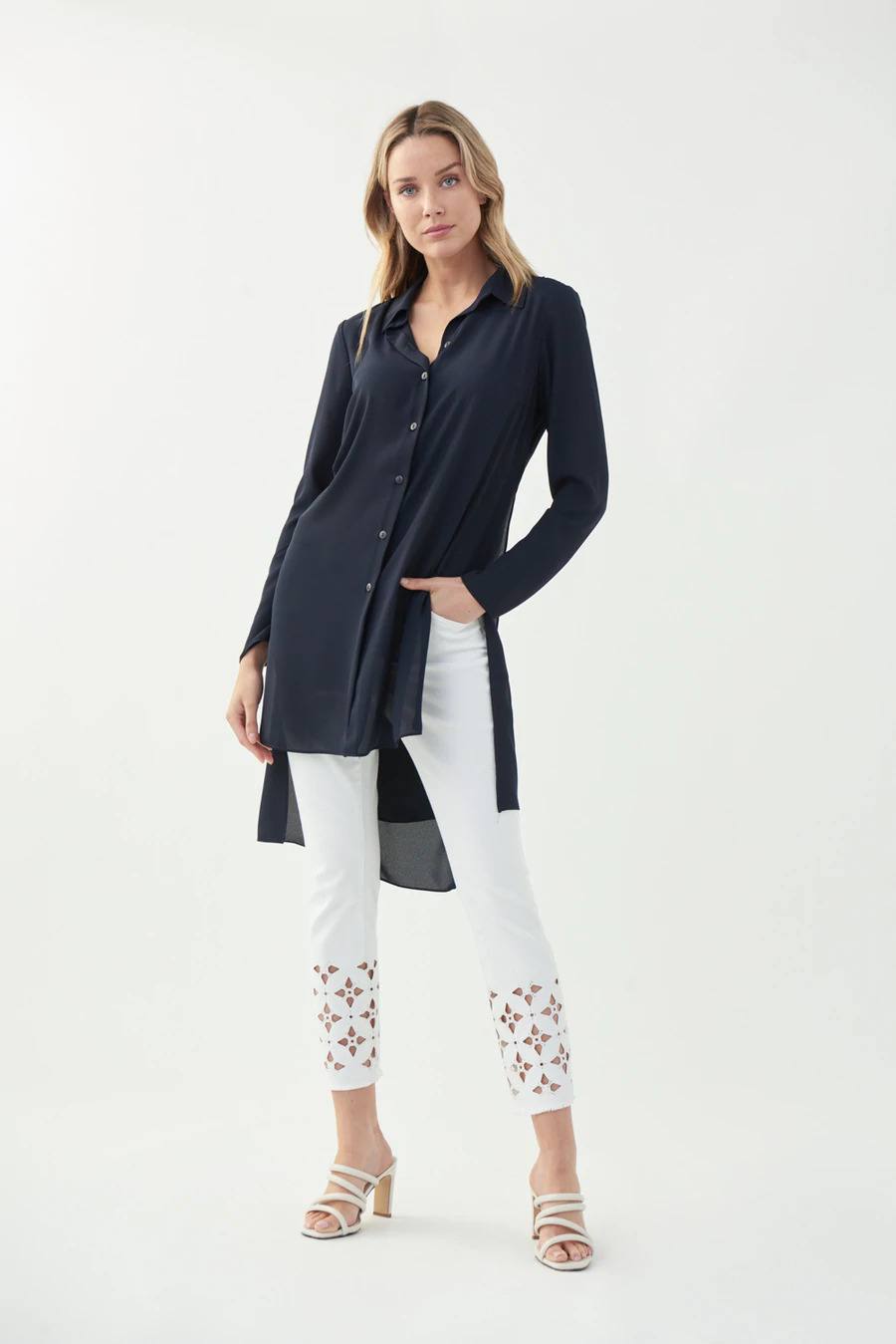 Cut-out Capris Style 221945 – Village Vogue